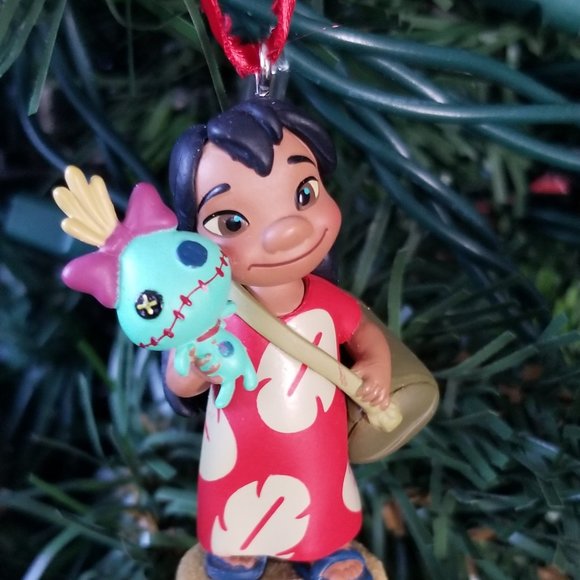 Holiday | Disney Lilo And Stitch Ornament Lilo With Scrump | Poshmark